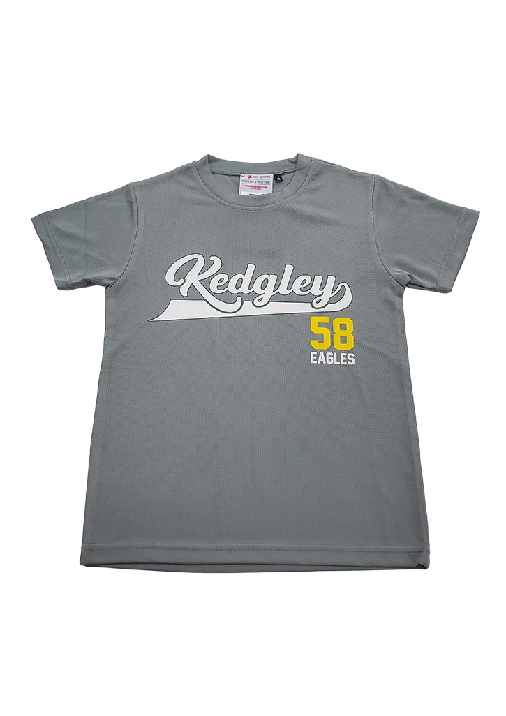 Kedgley Intermediate PE Tee Shirt Grey | Kedgley Intermediate